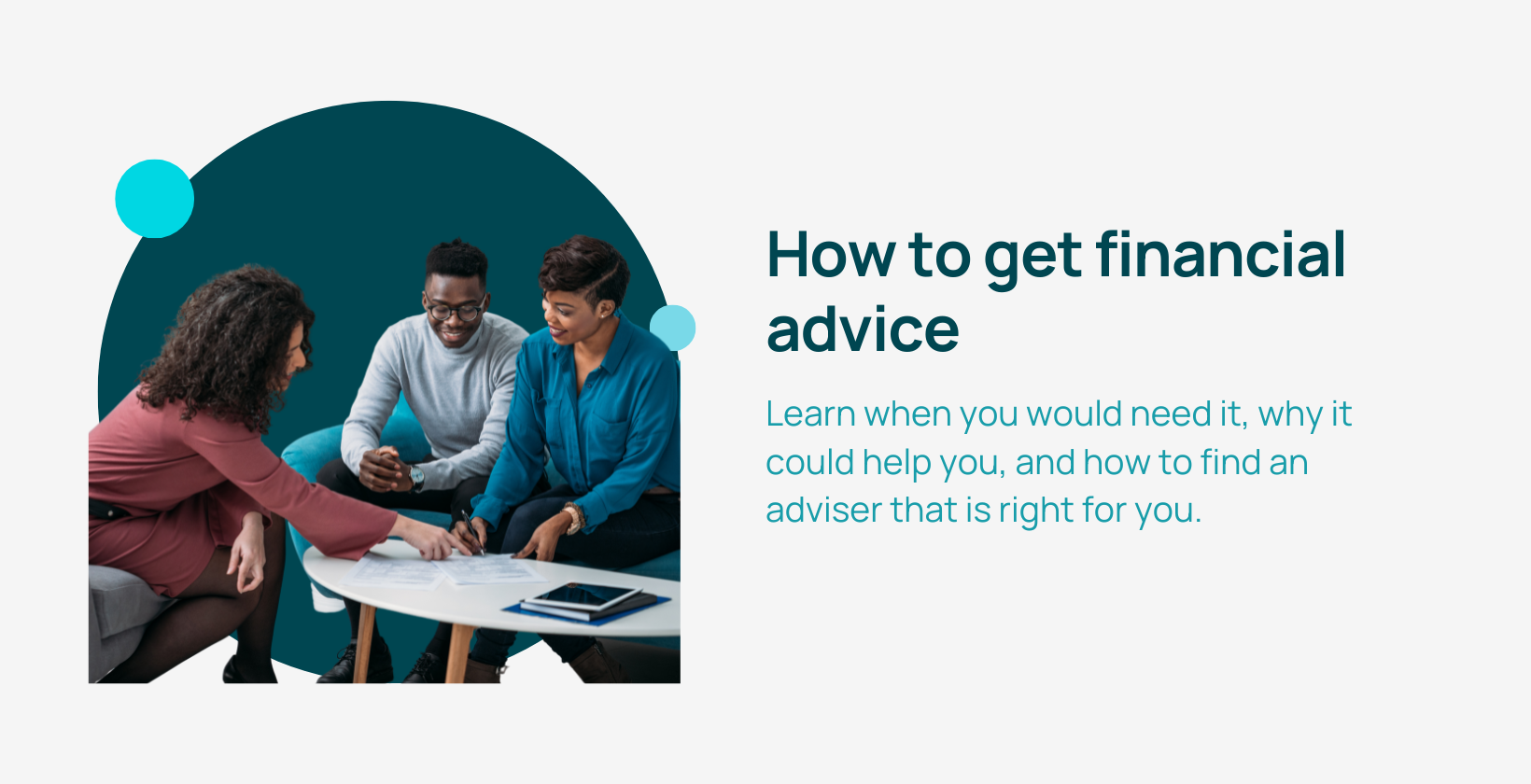 How to get financial advice - TheWealthPoint